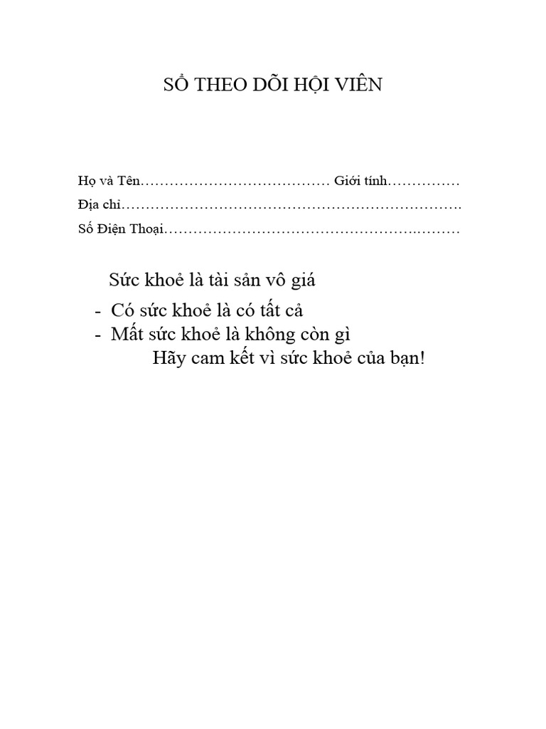 S THEO DÕI H I VIÊNd | PDF