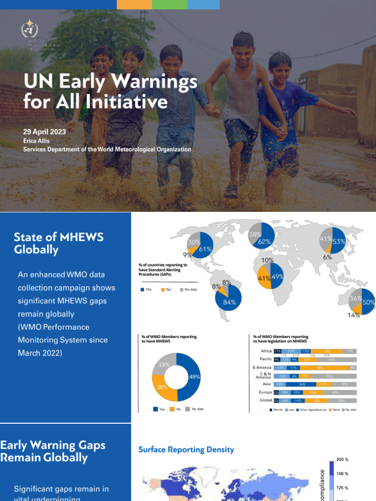 Global Early Warning Systems Initiative | PDF | Risk | Capacity Building
