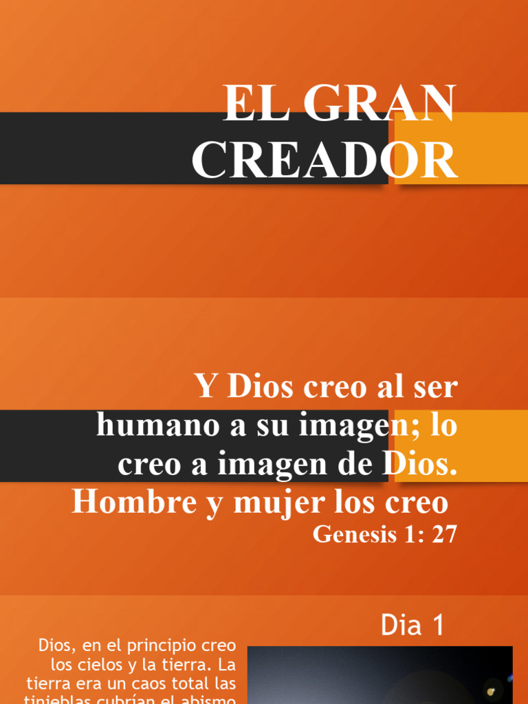El Gran Creador | Descargar gratis PDF | Creencia religiosa y doctrina