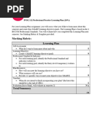 Learning Plan CNO | PDF | Critical Thinking | Nursing