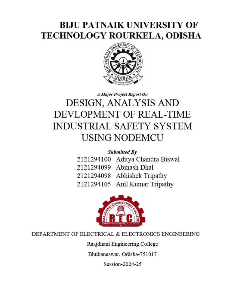 Biju Patnaik University of Technology Rourkela | PDF | Automation ...