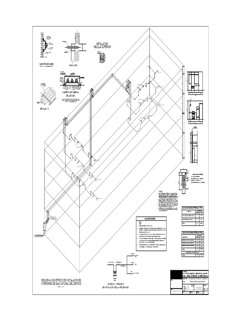ISOMETRICO | Descargar gratis PDF | Tubería (transporte de fluidos ...
