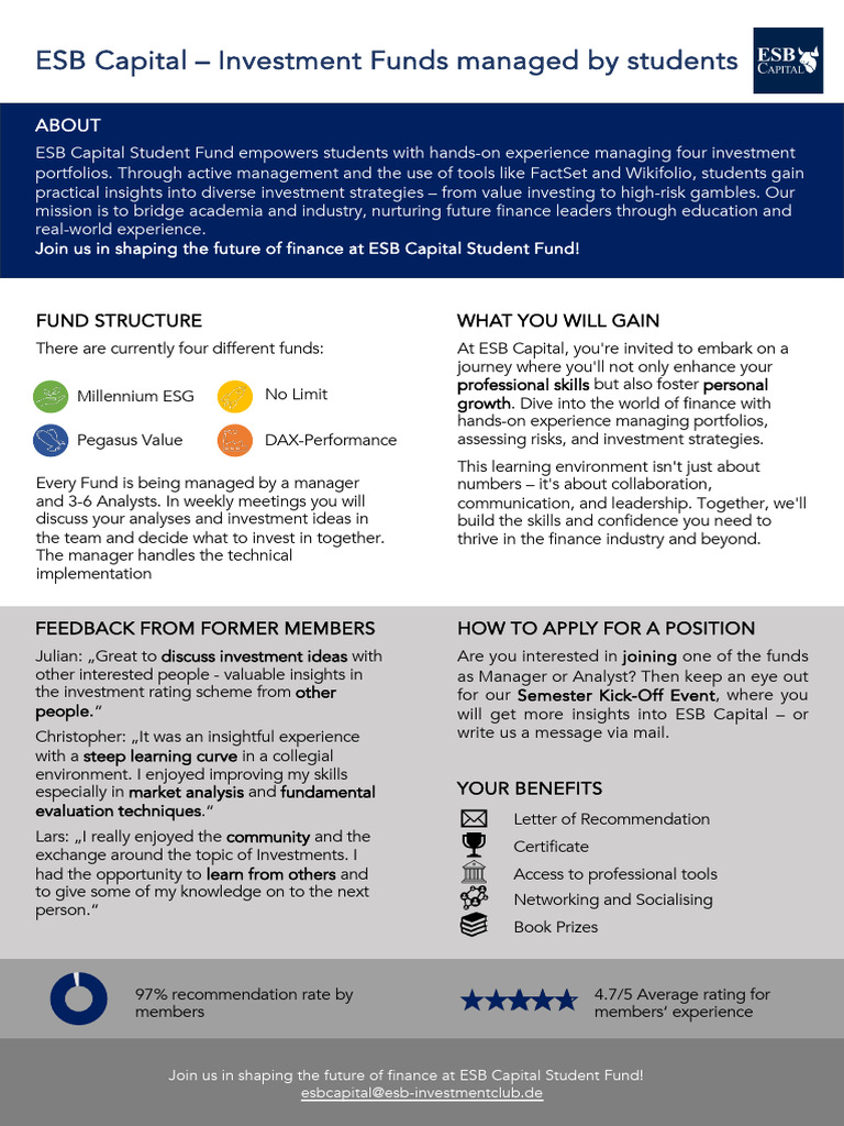 One Pager Strategy Capital | PDF | Investing | Business