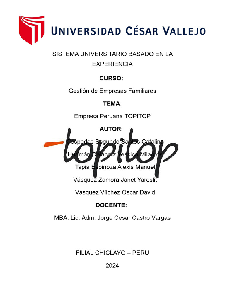 Historia y Éxito de Topitop | PDF | Marketing | Marca