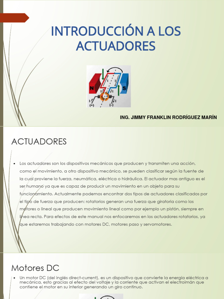 Actuadores Con Arduino-1 | PDF | Solenoide | Transistor