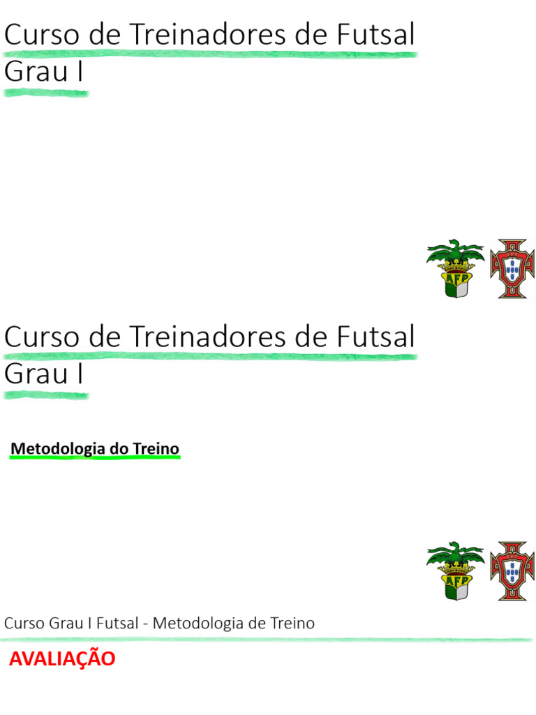 Aula4 MetodologiadoTreino | PDF