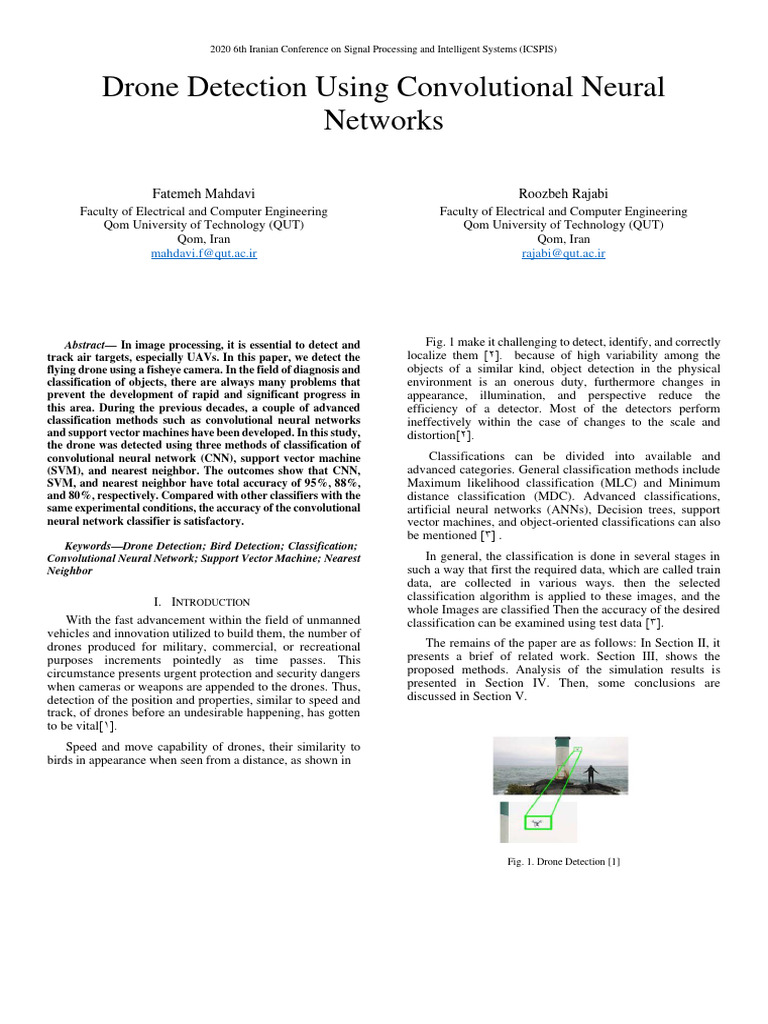 Using CNN | PDF | Artificial Neural Network | Support Vector Machine