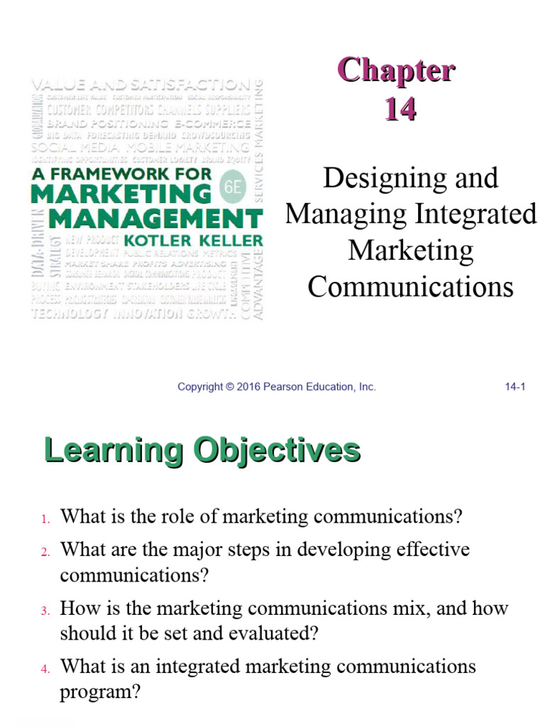 Ch14- Designing and Managing Integrated Marketing Communications(1 ...