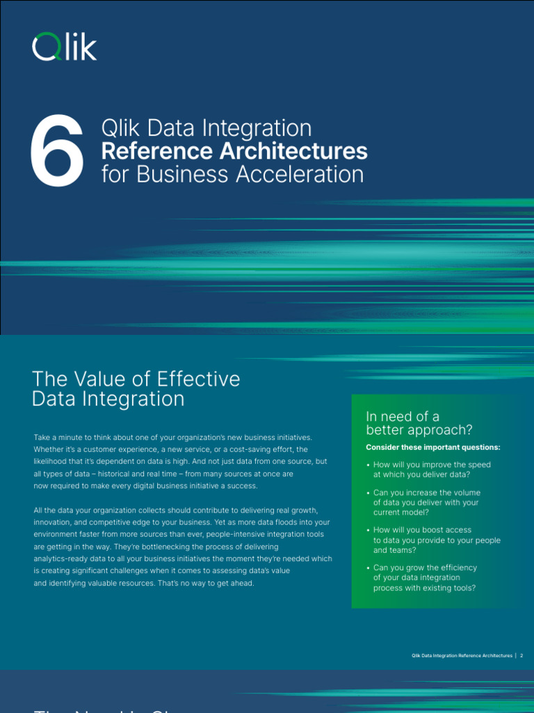 Six data integration reference architectures | Download Free PDF | Data ...