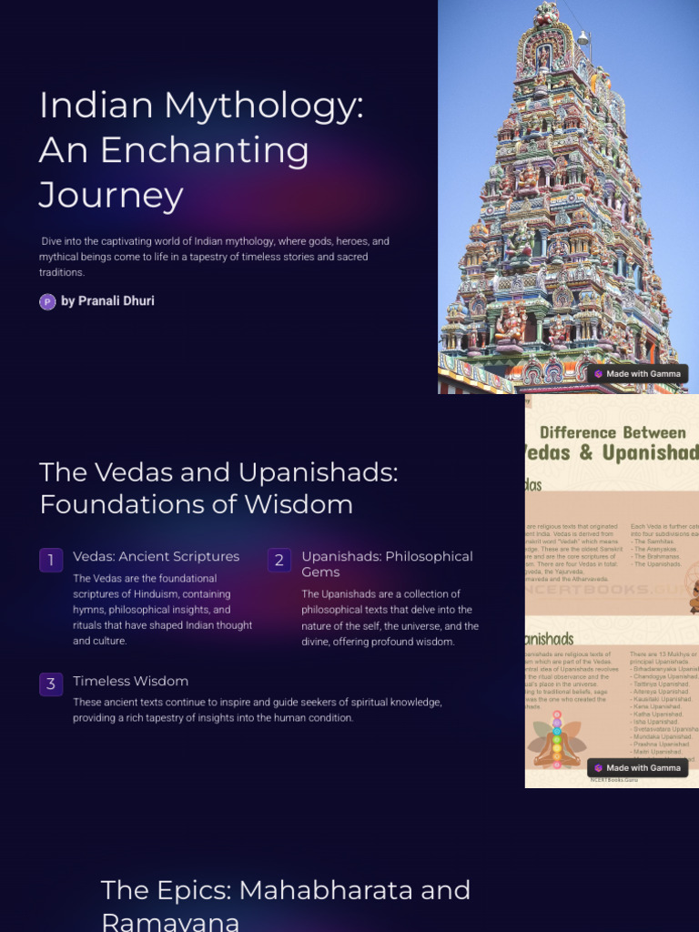 Indian Mythology An Enchanting Journey | PDF | Hindu Mythology | Vishnu