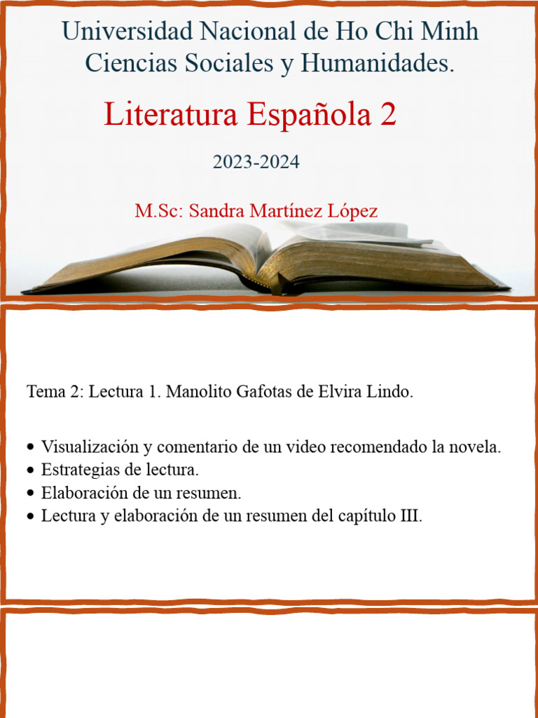 Literatura Espanola 2 Tema 2 | PDF