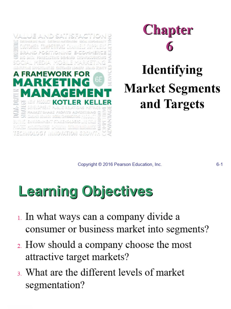 CH06 - Identifying Market Segments and Targets | PDF | Market ...