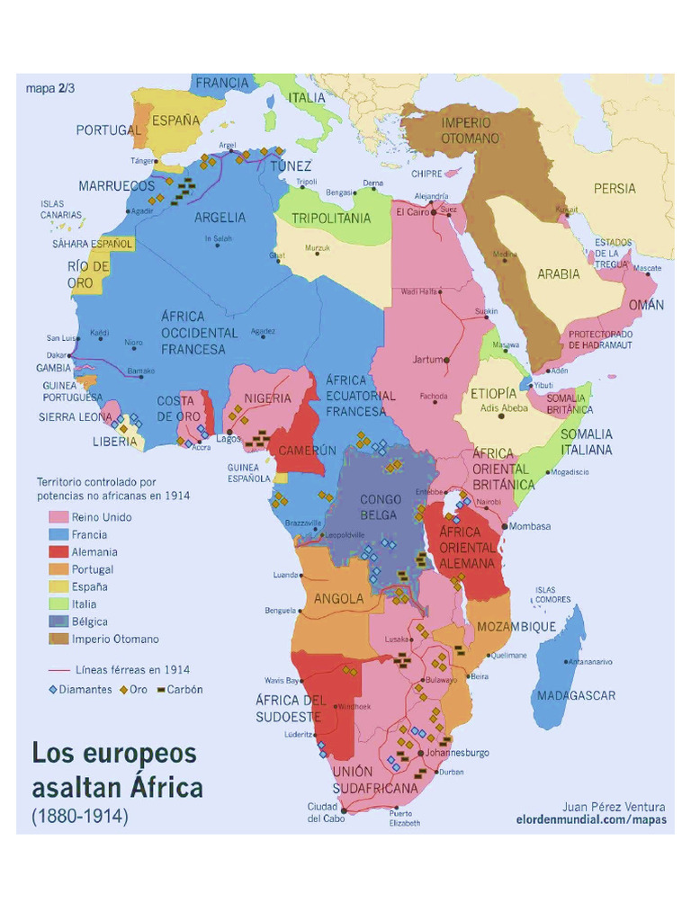 Mapa Repartición de Africa | PDF