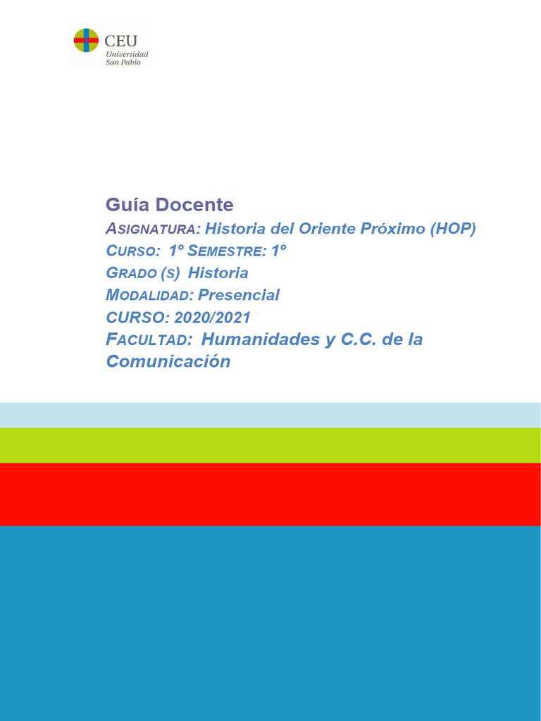 GD 3 f109 Historia Del Oriente Proximo | PDF | Mesopotamia | Hititas