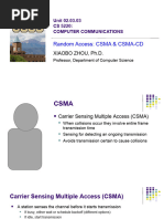 Binary Exponential BackOff Algorithm - CSMA CD | PDF | Telecommunications | Computer Network