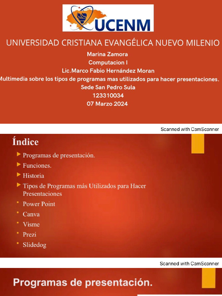 Programas Más Utilizados para Hacer Pres | PDF