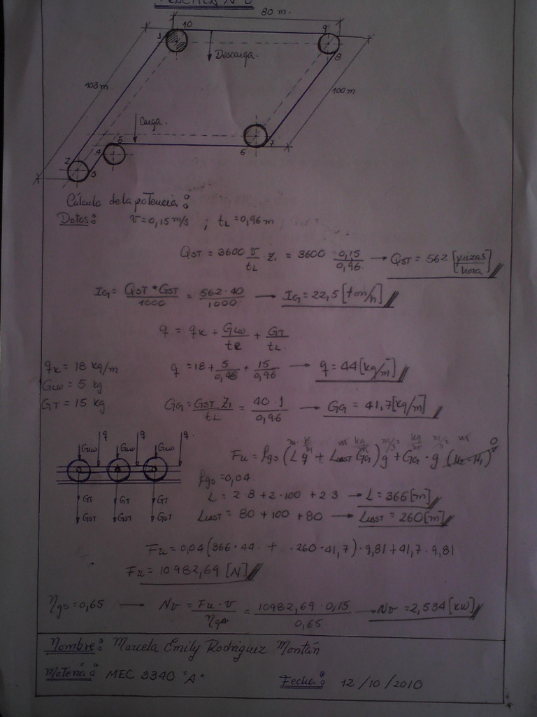 Examen Final de Elevacion 2010 | PDF