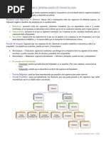 Ciclos de vida de parásitos monoxenos y heteroxenos | PDF | Parasitismo ...
