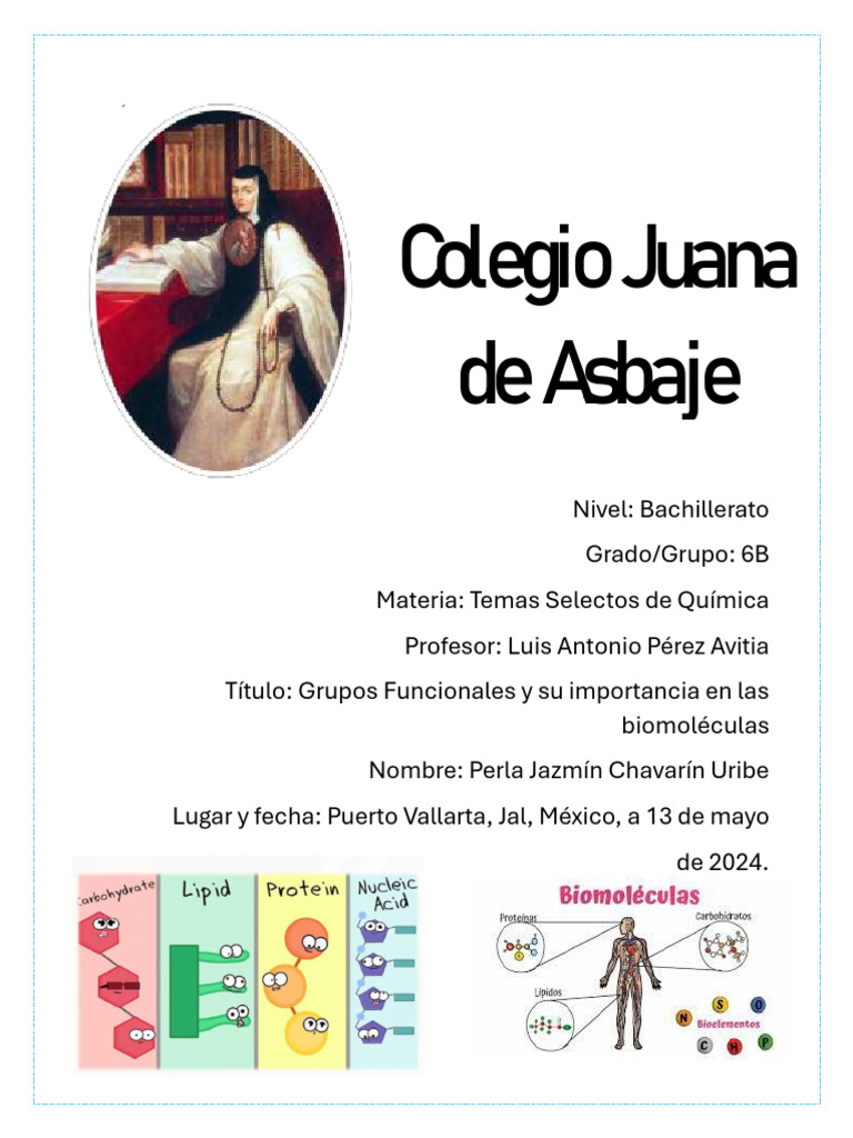 Grupos Funcionales en Biomoléculas | PDF | Ácido | Biomoléculas