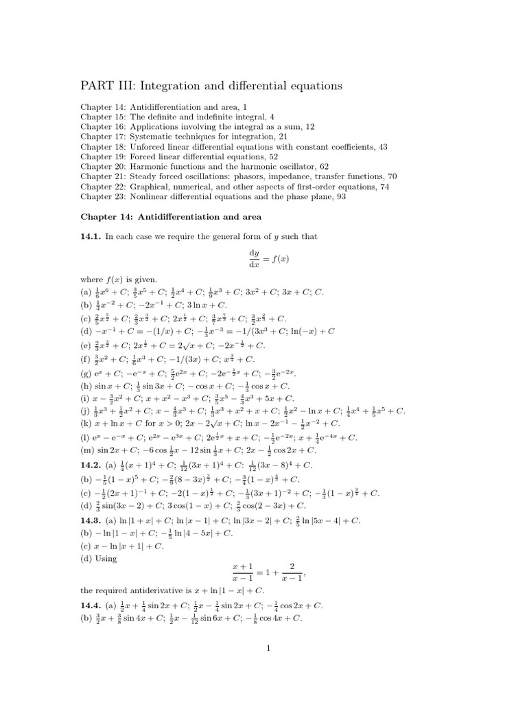 Part 03 Pdf Differential Equations Mathematical Objects