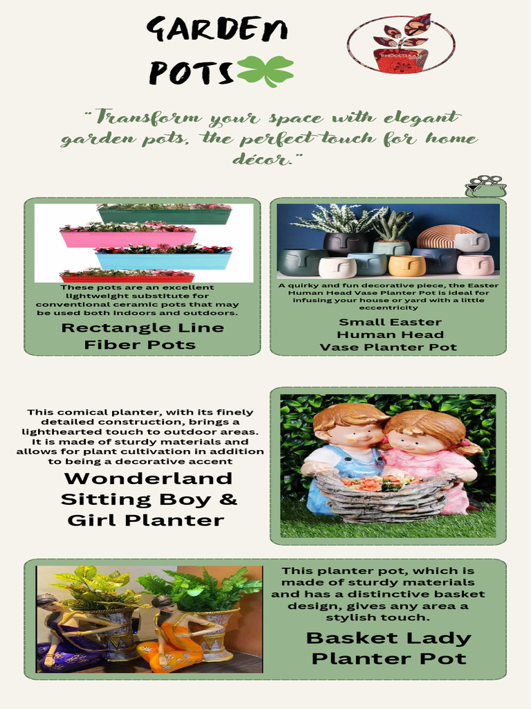 Garden Pots | PDF | Home & Garden
