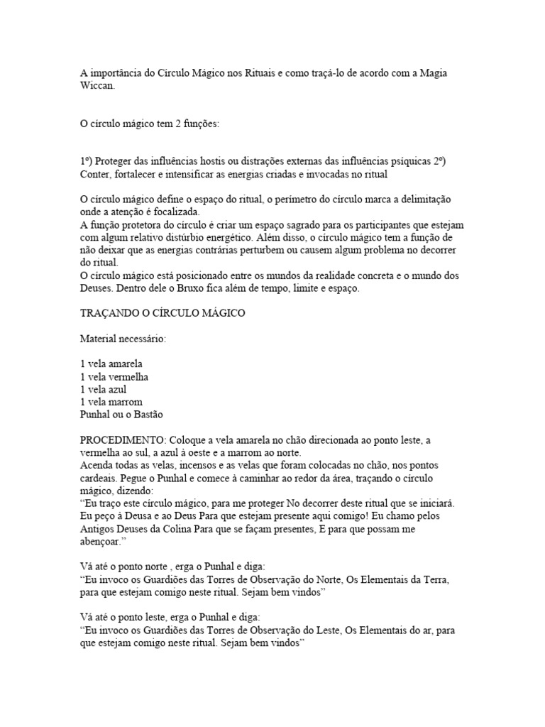 Círculo Mágico | PDF
