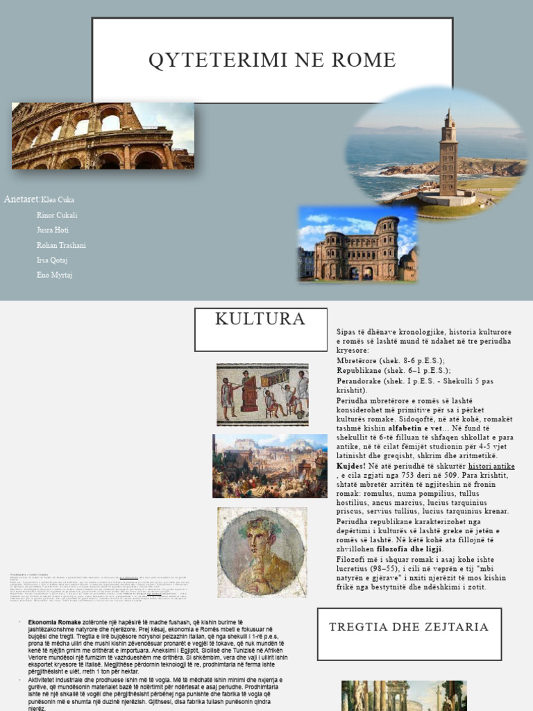 Qyteterimi Ne Rome | PDF