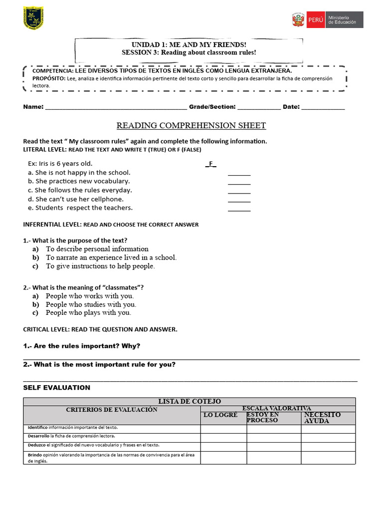 Unidad1-Activity3 Primero | PDF | Applied Linguistics | Language Acquisition