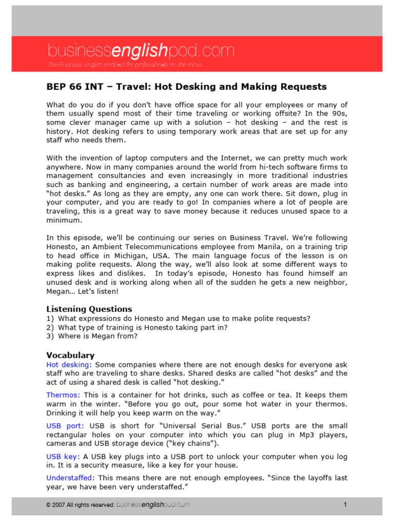 BEP066SN-Making_Requests | PDF | Usb | Usb Flash Drive