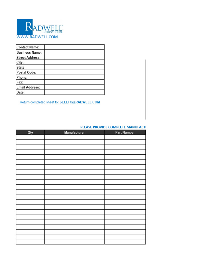 Radwell Selling and Return Guidelines | PDF | Economic Surplus | Economies