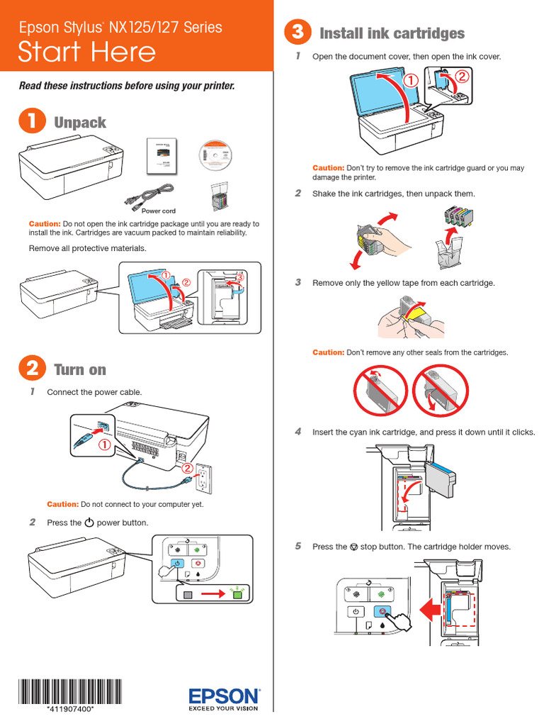Epson Manual nx125 | PDF | Printer (Computing) | Computing