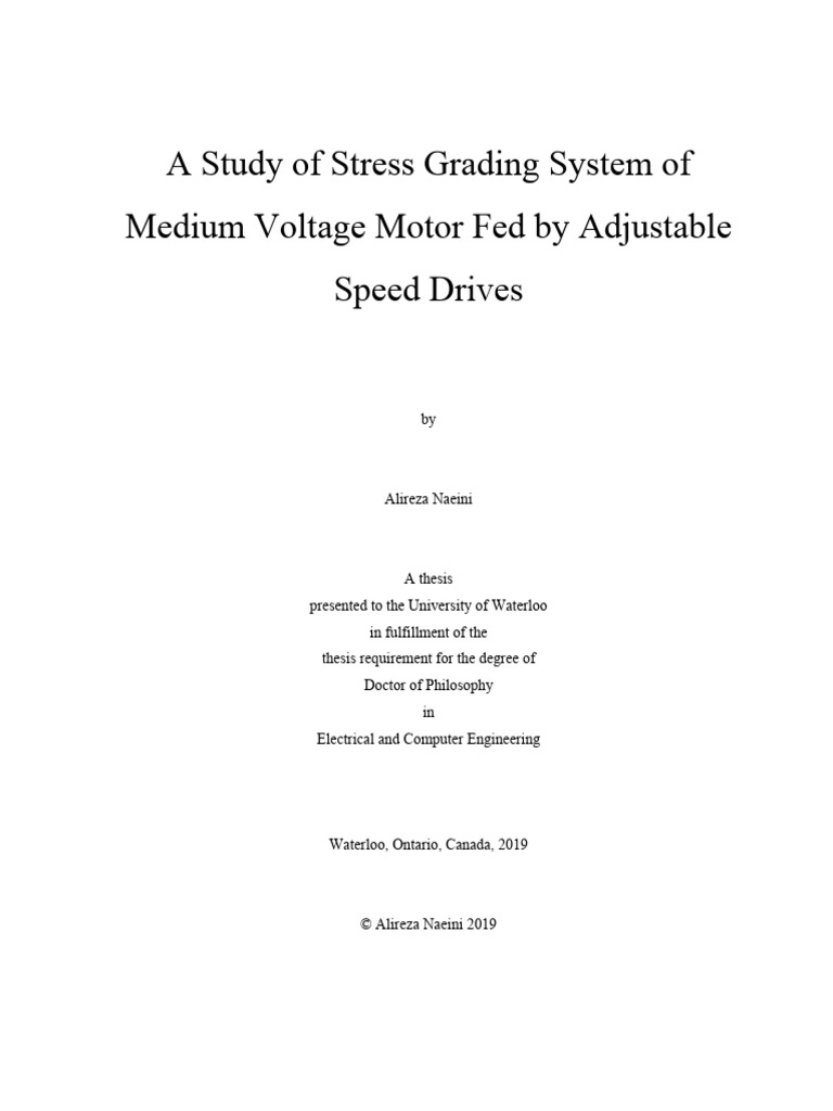 Stress Grading at Slot Exit Area | PDF | Electric Motor | Electrical ...