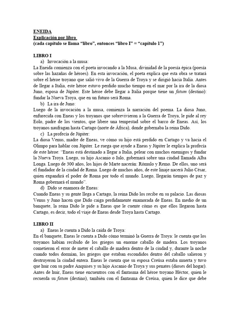Eneida Todos Los Libros | PDF | Eneas | Eneida
