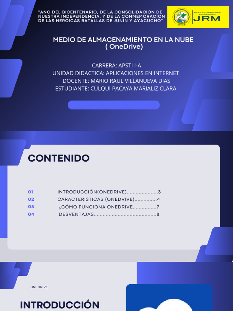 Medio de Almacenamiento en La Nube (Onedrive) - 20240609 - 020545 - 0000 | PDF | Microsoft ...