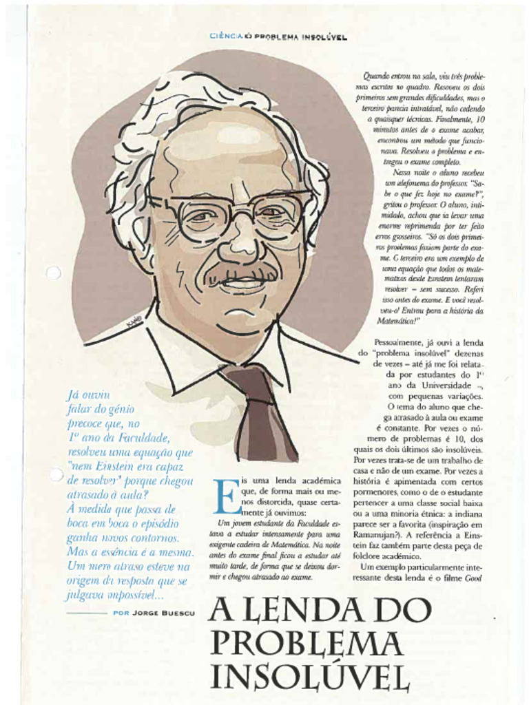 PL Simplex Dantzig A Lenda Do Problema Insoluvel | PDF