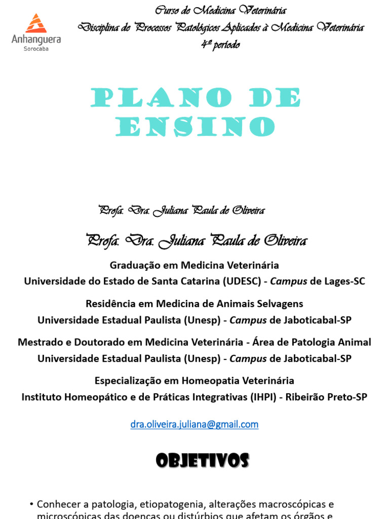 Aula 1 - Plano de Ensino e Alteraçõs Port Mortem | PDF | Autópsia ...