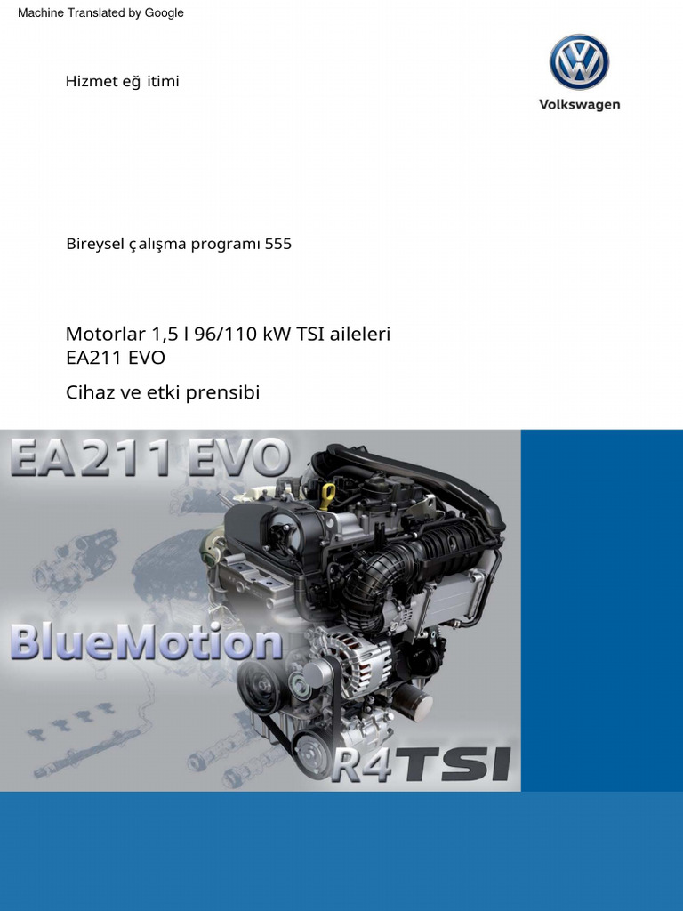 Pps 555 Dvigateli 1 5l 96-110kv Tsi Rus | PDF