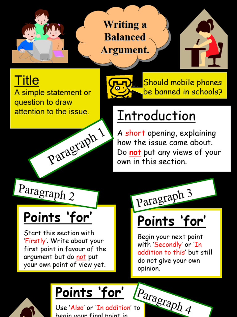 Balanced Argument on Mobile Phones in Schools | PDF | Argument