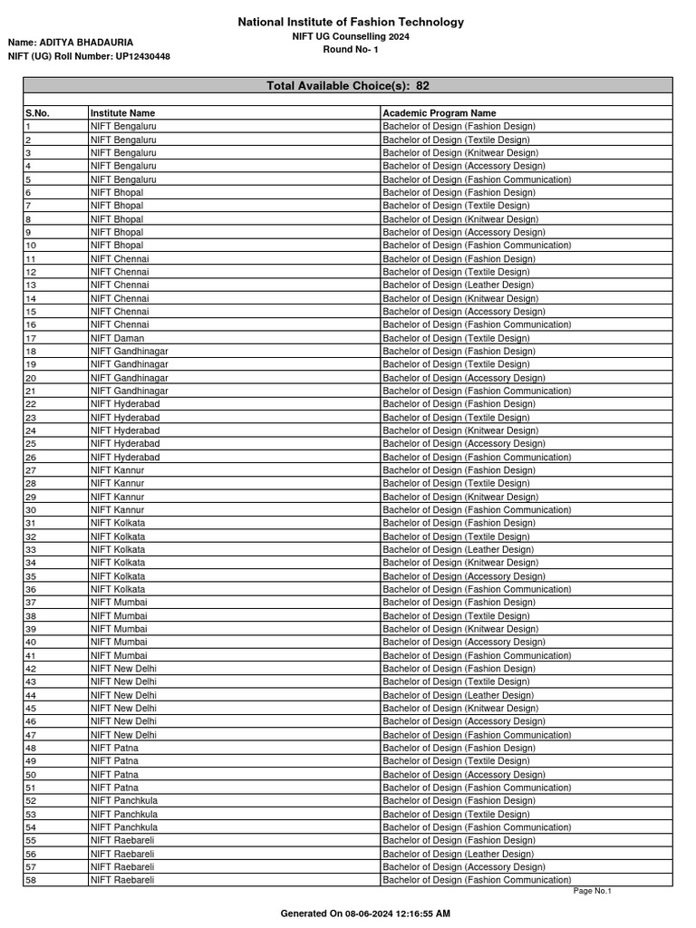 View Available Choices Handler | PDF