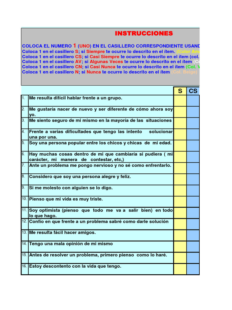 Conociendo Mis Emociones 1 Pdf