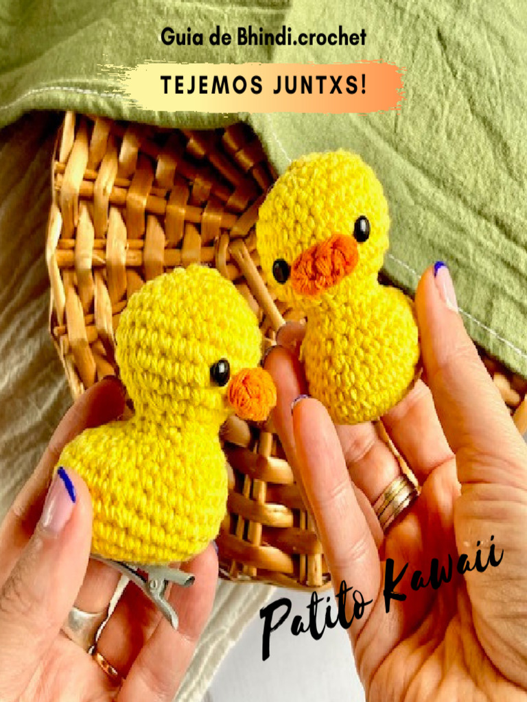 REGALO! Patito Kawaii Por Bhindi Crochet | PDF