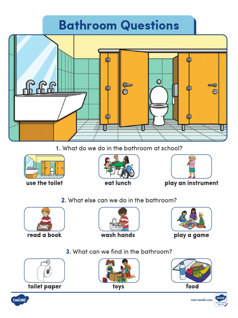 Kids' Bathroom Activities Guide | PDF