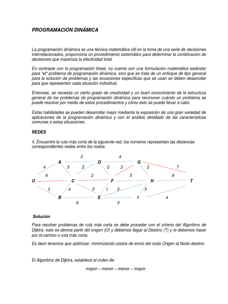 02 Programación Dinámica | Descargar gratis PDF | Programación dinámica ...