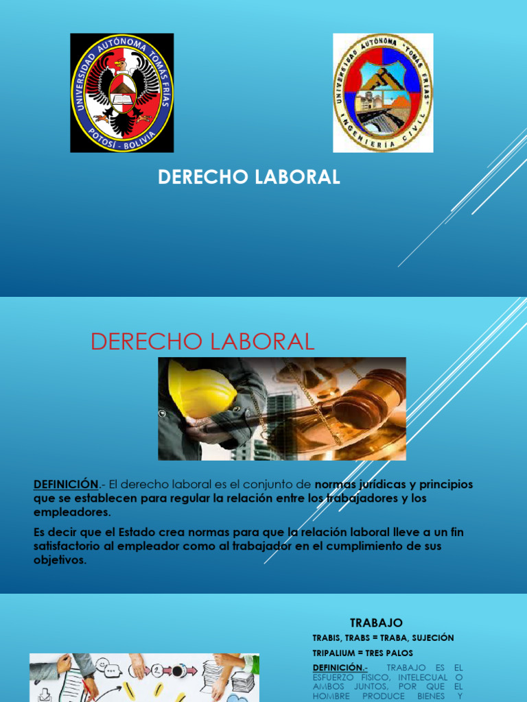 Derecho Laboral 1 | PDF | Derecho laboral | Estado (política)