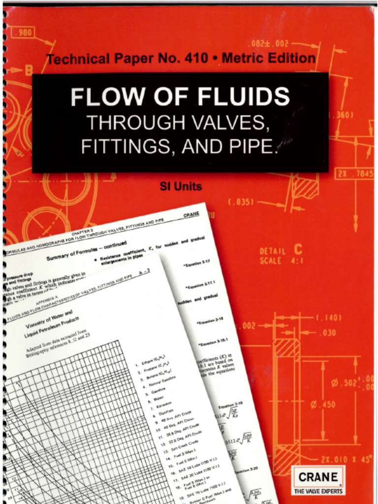 Crane Flow of Fluids Si Units | PDF