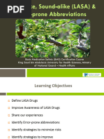 Abbreviations - Do Not Use - IsMP | PDF | Intravenous Therapy | Pharmacy