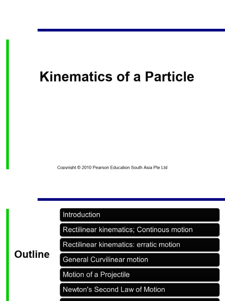 11 Kinematics of Particle | Download Free PDF | Kinematics | Acceleration