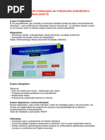 Tratamento Endodôntico - Biopulpectomia e Necropulpectomia. 13082024 ...