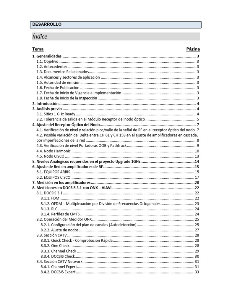 Ajuste de Red 1 GHZ | PDF | Multiplexación por división de frecuencia ...