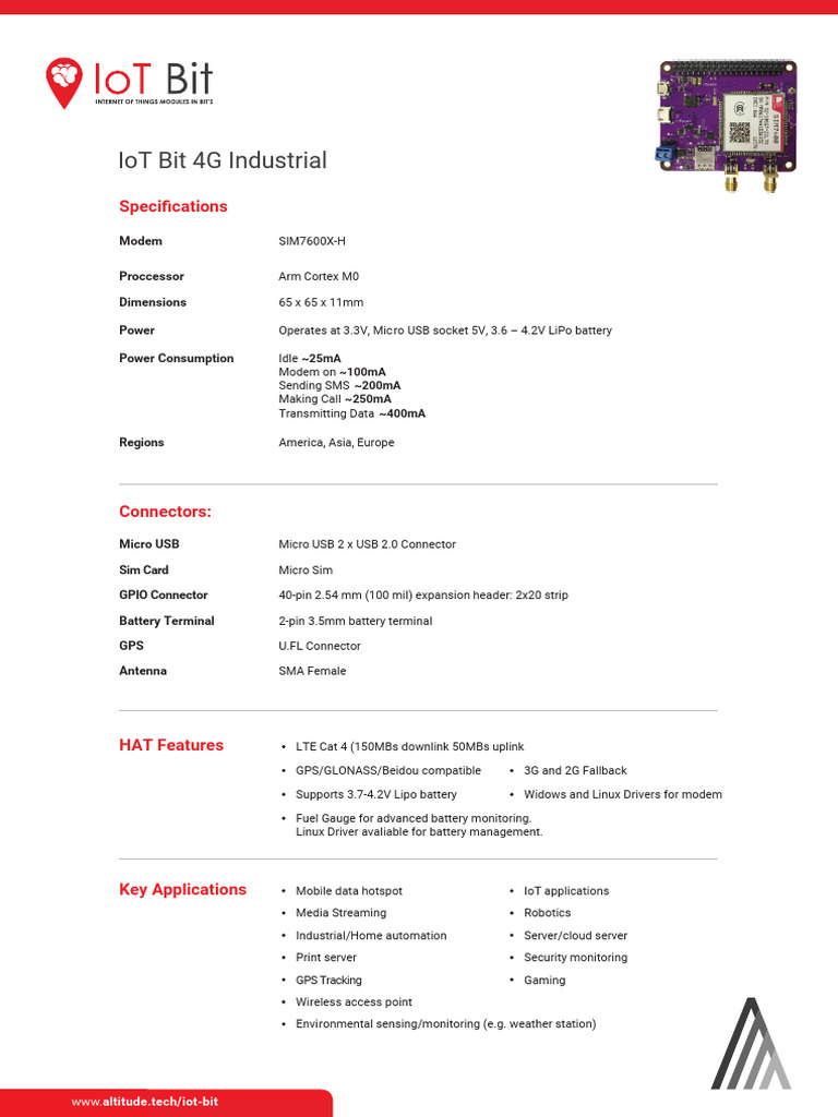 4G Industrial Datasheet - 16 08 19 - 1628052 | PDF | 4 G | Lte ...